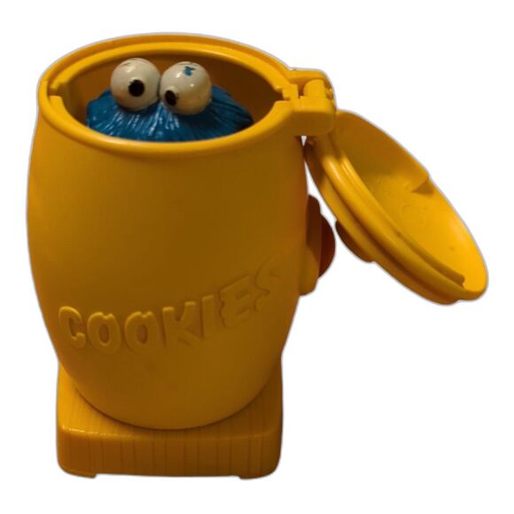 Toys | Cbs Toys Cookie Monster In Jar Pop Up Toy Sesame Street Muppets 1979 Vintage | Poshmark